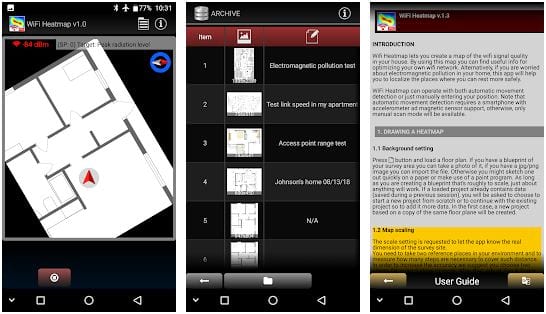 Download WiFi Heatmap Pro Cho Android - Ứng dụng phân tích mạng Wi-fi