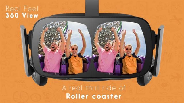 Download Roller Coaster 360 VR Cho Android - Game thực tế ảo về tàu lư