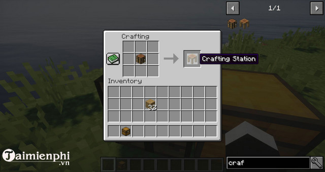 Download Crafting Station Mod 1.15.2 - Mod nâng cấp bàn chế tạo -taimi