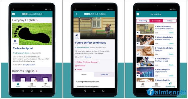 Tải Phần mềm học tiếng Anh miễn phí - Tự học tiếng Anh online tại nhà
