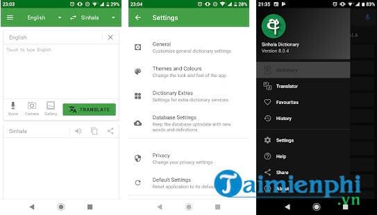 Download Sinhala Dictionary Offline Cho iPhone - Từ điển tiếng Sinhala