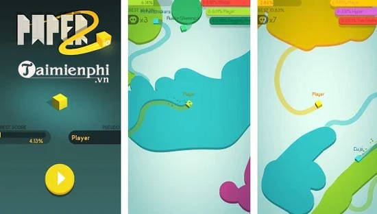 Paper.io 2 - Game chiến tranh sinh tồn trên Android, iOS, iPhone -taim