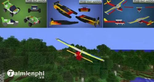 Tải The RC Mod - Download mod game Minecraft điều khiển các phương tiệ