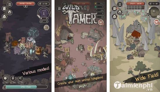 Tải Wild Tamer - Download game nhập vai huấn luyện thú trên Android, i