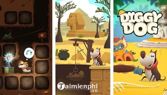 Tải Diggy Dog - Download Game nhập vai phiêu lưu cùng thú cưng trên An