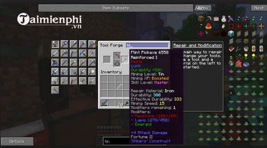 Tải Client Tweaks Mod - Download mod game Minecraft nâng cấp và cải th
