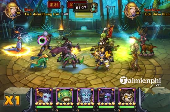 Tải Dota Mobile - Download Game đội hình chiến thuật sôi động trên And
