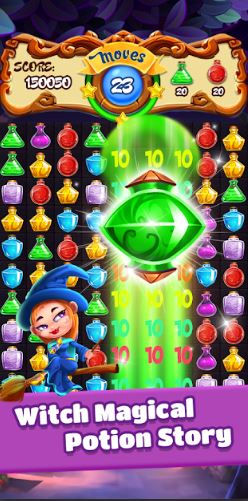 Download Witch Magical Potion Cho Android - Game trí tuệ giải đố hấp d