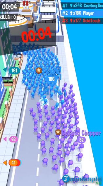 Tải Crowd City cho Android, iPhone - Game hành động vui nhộn trên điện
