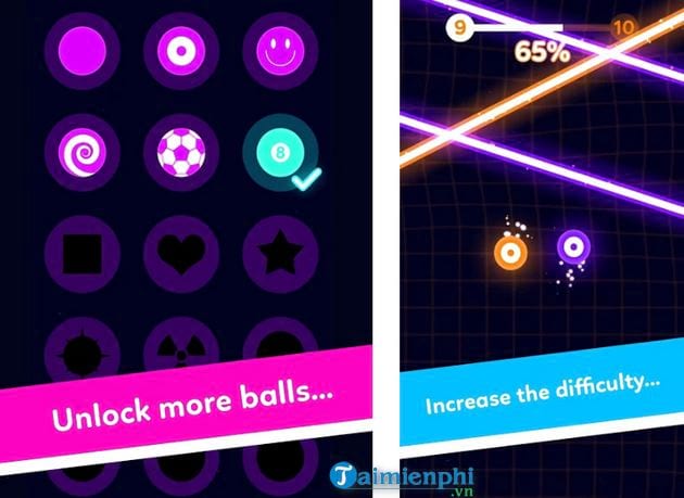 Tải Balls VS Lasers game vui cho Android, cho iOS -taimienphi.vn