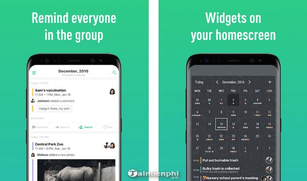 Tải TimeTree ứng dụng miễn phí cho Android, iPhone -taimienphi.vn