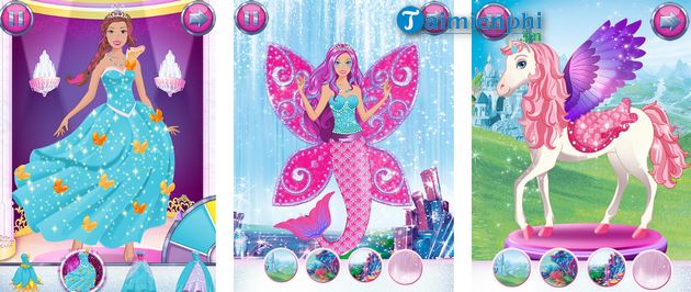 Tải Barbie Magical Fashion game thiết kế cho Android, iPhone -taimienp