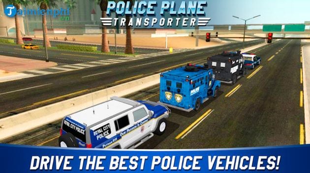 Tải Police Plane Transporter game mô phỏng cho Android, iPhone -taimie