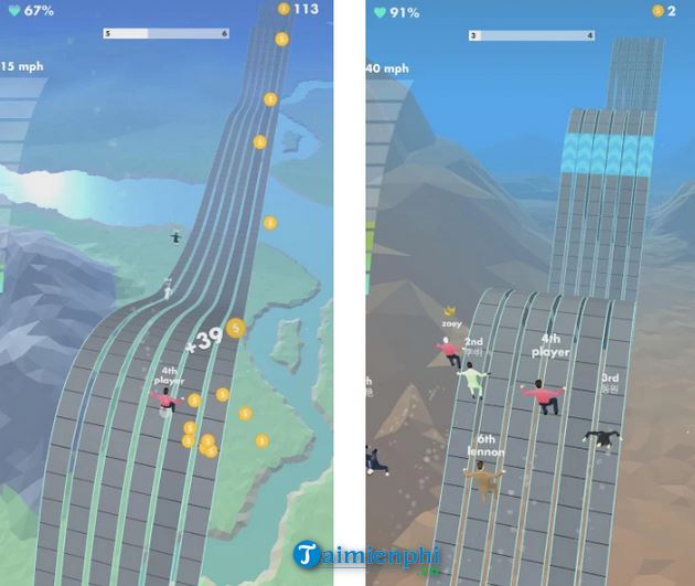 Tải Flip Rush game vui trên điện thoại Android, iPhone -taimienphi.vn