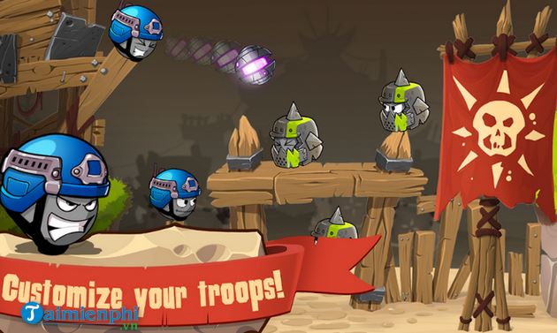 Tải Warlings Armageddon game chiến thuật cho Android, iPhone -taimienp