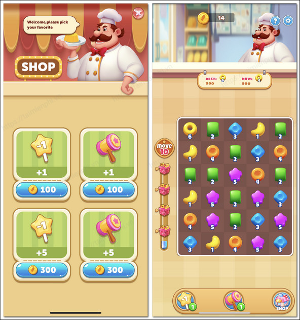 Tải game Candy Storm Fantastic Travel - Game giải đố Candy Storm Fanta