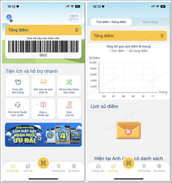 Tải Quà Tặng VIP - Ứng dụng tích điểm Quà Tặng VIP -taimienphi.vn