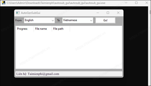 Tải AutoSub - Phần mềm tự động tạo phụ đề phim, sub phim, karaoke -tai