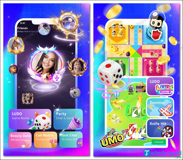 Download TalkTalk Cho Android - App trò chuyện, kết bạn và chơi game t