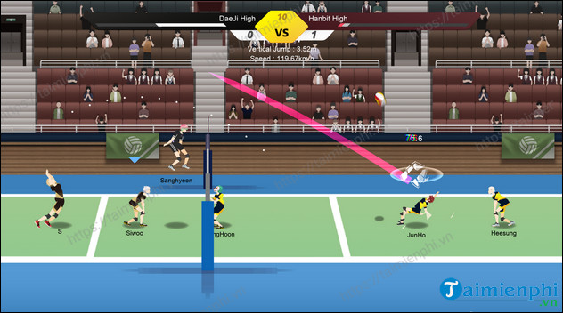 Tải The Spike - Volleyball Story, game đấu bóng chuyển cho Android, iO