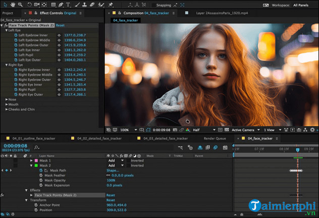 Tải Adobe After Effects 2024, Phần mềm tạo hiệu ứng hình ảnh, video tu