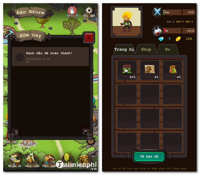 Download Habit Hunter cho Android, iOS, game xây dựng trên điện thoại