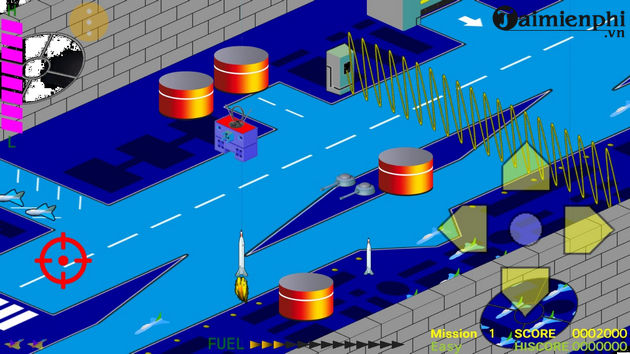 Download ZAXXON Remake Cho Android - Game bắn máy bay cuốn hút -taimie