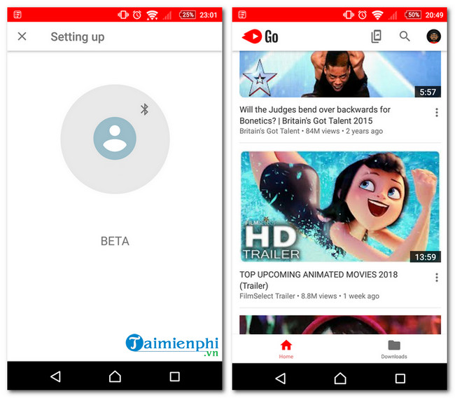 Tải YouTube Go APK - Ứng dụng xem video, xem phi và nghe nhạc miễn phí