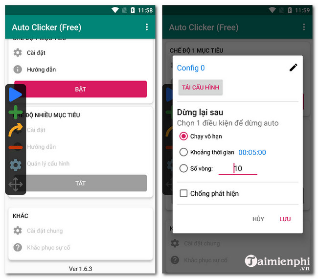 Tải Auto Click Apk, phần mềm tự động nhấp chuột hỗ trợ chơi game hiệu
