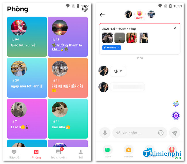 Tải DiBar ứng dụng nhắn tin trò chuyện miễn phí, bảo mật, kết bạn tron
