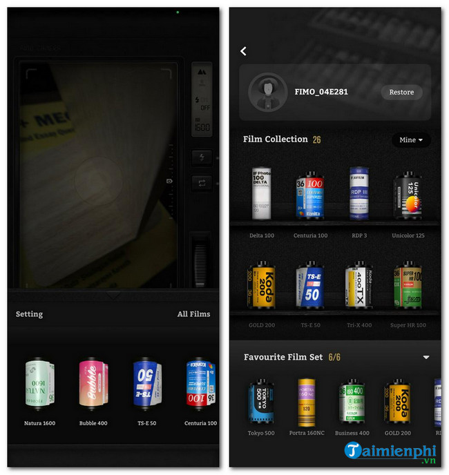 Tải FILCA - Ứng dụng chụp và chỉnh sửa ảnh chất lượng cao -taimienphi.