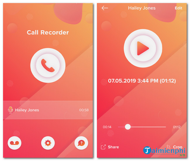 Download Call Recorder iCall - ứng dụng ghi âm cuộc gọi cho iPhone -ta
