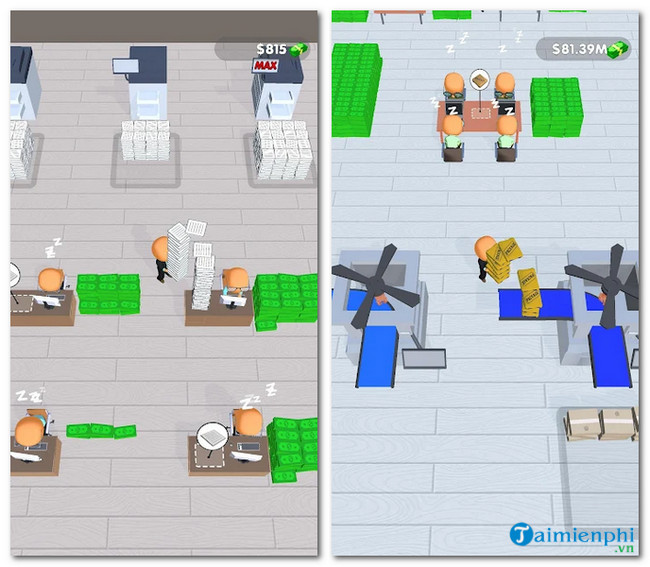 Download Office Fever, game quản lý kinh doanh giúp công ty kiếm thêm