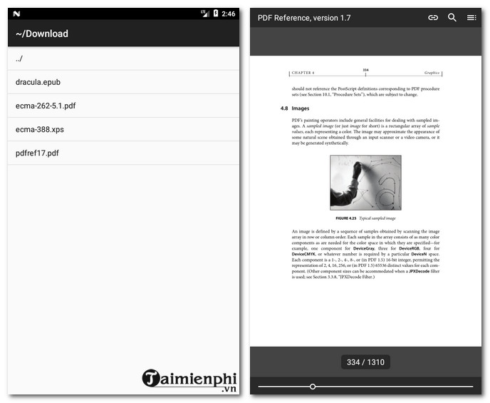 Download MuPDF - Ứng dụng đọc file PDF trên điện thoại Android -taimie