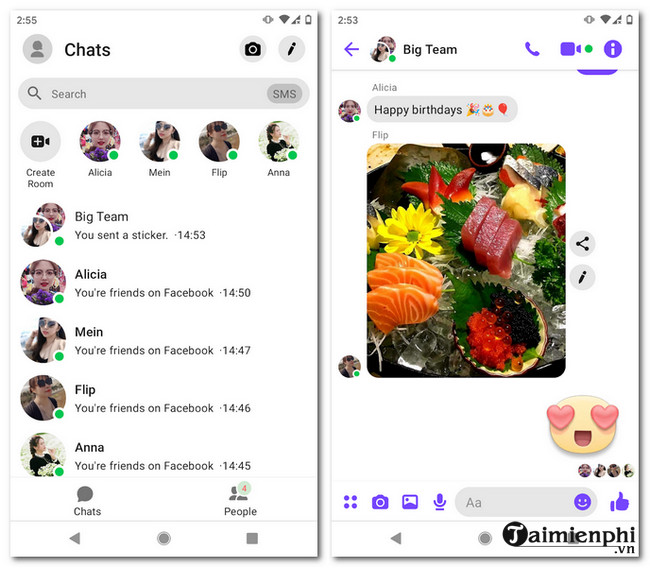 Download Fake Messenger Chat Prank - Ứng dụng chat hài hước -taimienph