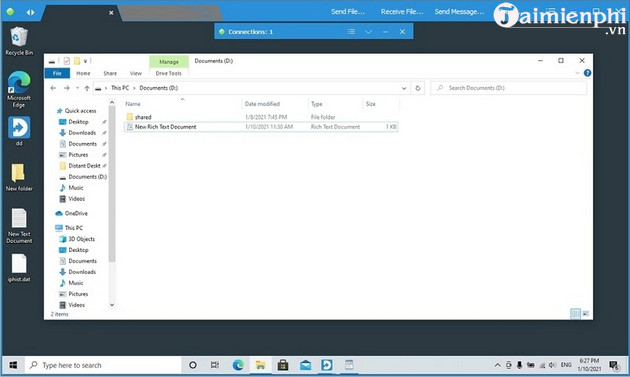 Download Distant Desktop - Phần mềm điều khiển máy tính từ xa -taimien