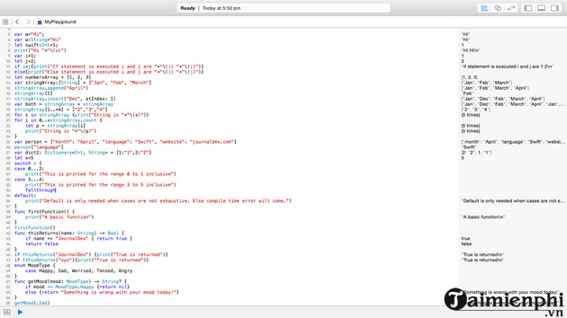 Download Swift - Ngôn ngữ lập trình mới, độc đáo -taimienphi.vn