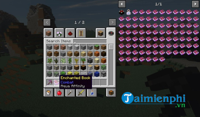 Download Aerial Affinity Mod 1.14.4 - Mod thêm Enchantment cho Minecra