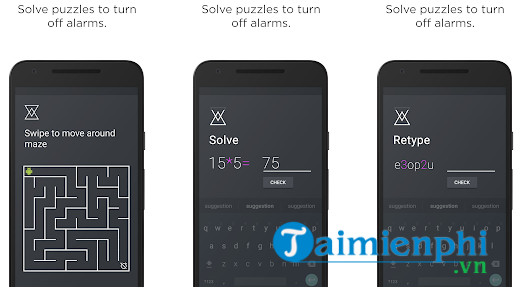 Download Alarm Clock Puzzle Cho Android - Ứng dụng báo thức kết hợp gi