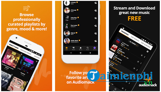 Download Audiomack Cho Android - Nghe nhạc, quản lý và tải nhạc về máy