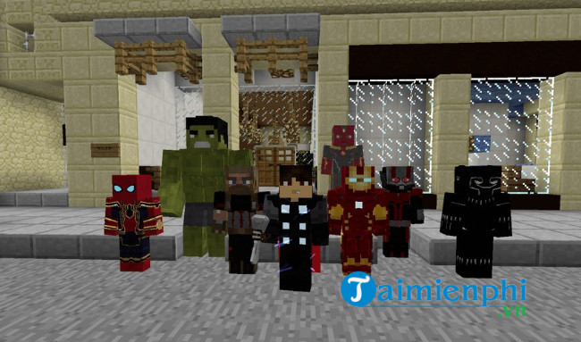 Download The Legends Mod 1.14.4 - Mod Minecraft siêu anh hùng chiến đấ