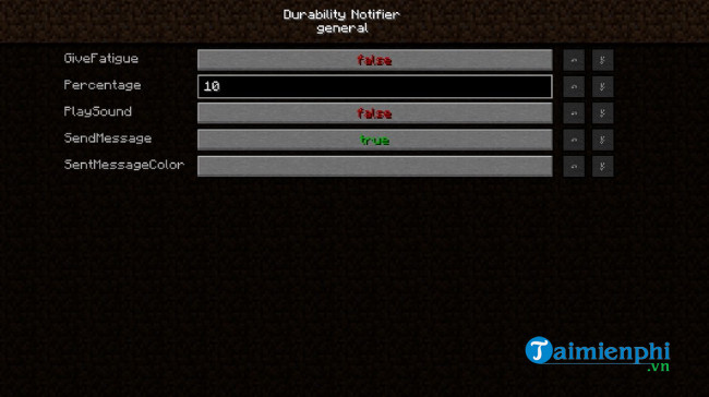 Download Durability Notifier Mod 1.14.4 - Mod Minecraft thông báo độ b