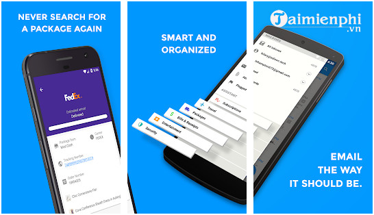 Download Email Edison Software Cho Android - Quản lý email, sắp xếp và