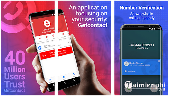 Download Getcontact Cho Android - Xác định ID người gọi, chặn cuộc gọi