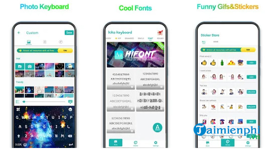 Download Kika Keyboard Cho Android - Bàn phím Emoji cho di động -taimi