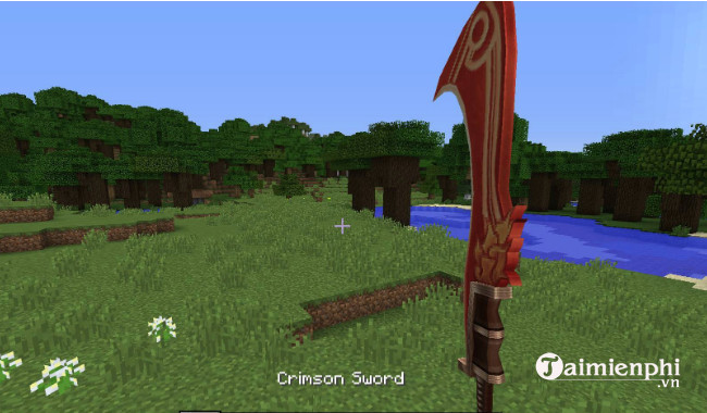 Download dotHack Weapons Mod 1.14.4 - Mod Minecraft thêm vũ khí từ dot