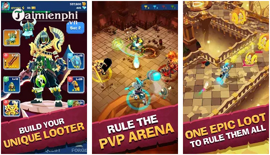 Download Mighty Quest Cho Android - Game ARPG chặt chém vui nhộn -taim