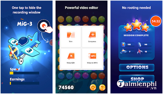 Download Mobi Screen Recorder Cho Android - Quay video màn hình Androi