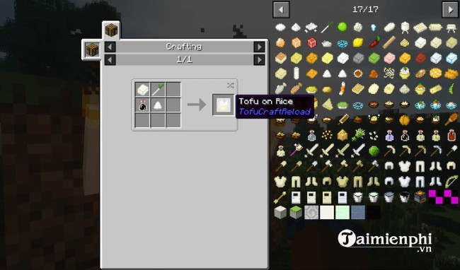 Download TofuCraft Reloaded Mod 1.14.4 - Mod Minecraft khám phá thế gi