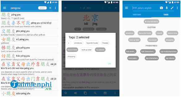 Download Hanping Chinese Dictionary Lite Cho Android - Tra từ điển tiế